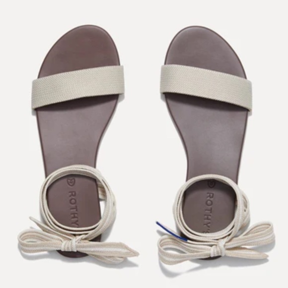 Rothy's | Shoes | Rothys The Wrap Sandal In Sandcastle Size 9 | Poshmark